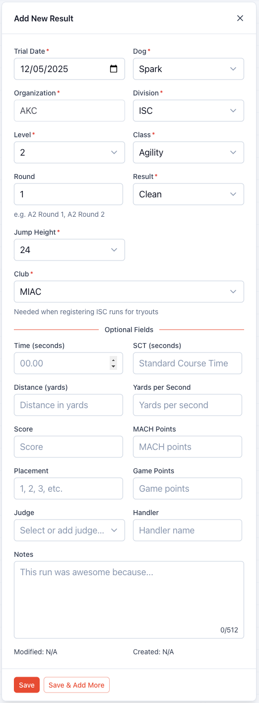 AgilityNerd Goal Tracker